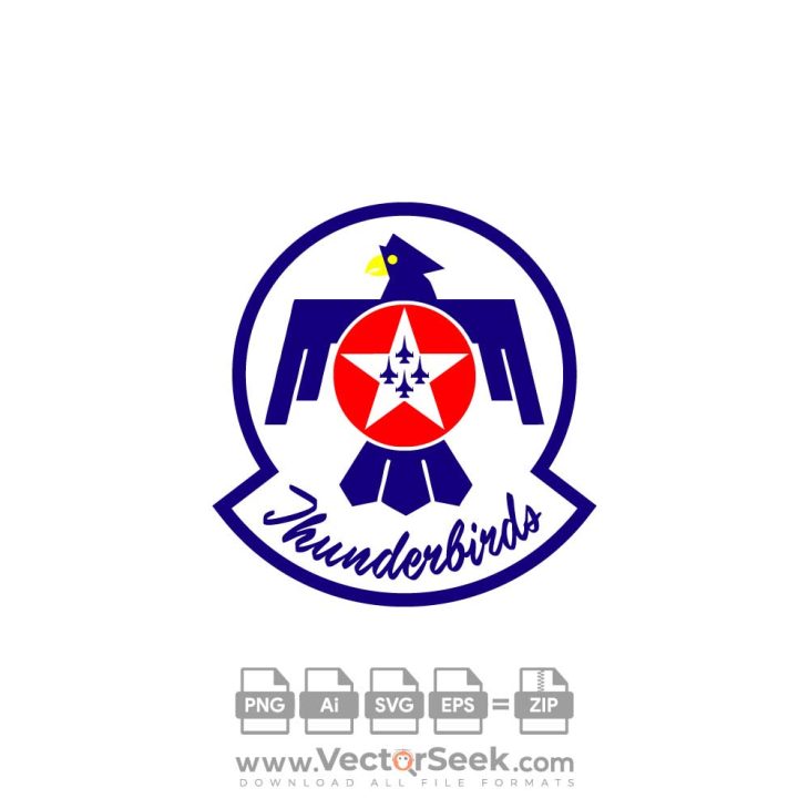 Air Force Thunderbirds Logo Vector - (.Ai .PNG .SVG .EPS Free Download)