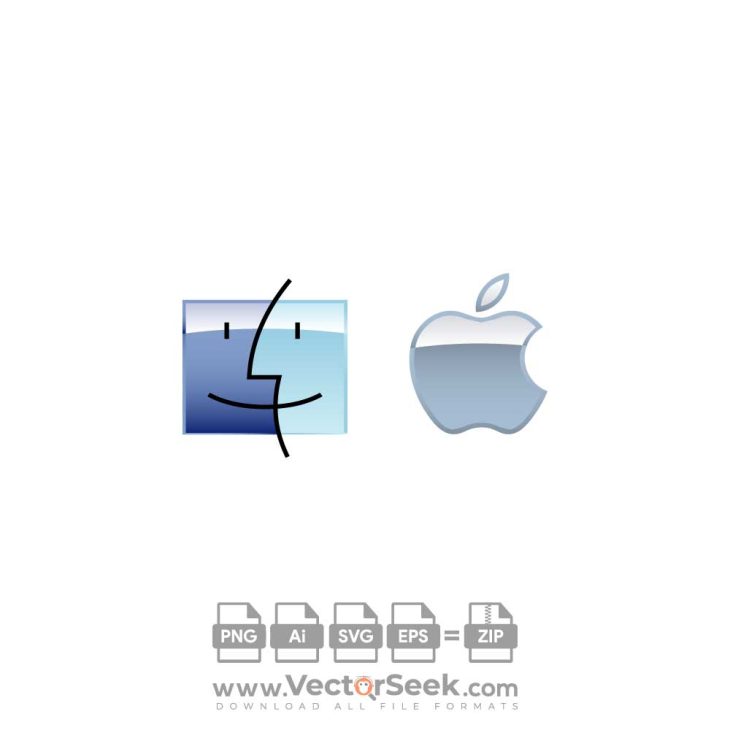 Apple + Mac OS Logo Vector - (.Ai .PNG .SVG .EPS Free Download)