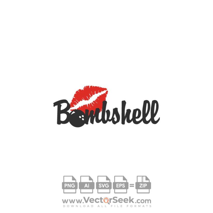 Bombshell Logo Vector - (.Ai .PNG .SVG .EPS Free Download)