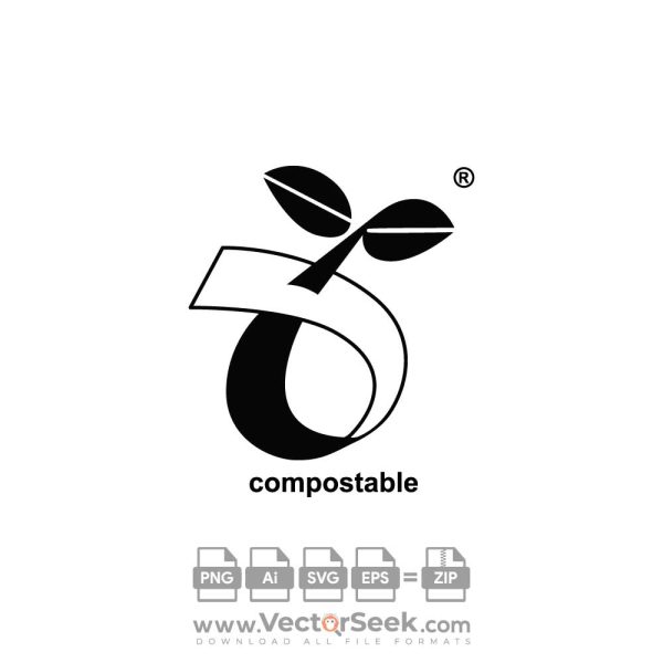 Compostable Logo Vector - (.Ai .PNG .SVG .EPS Free Download)