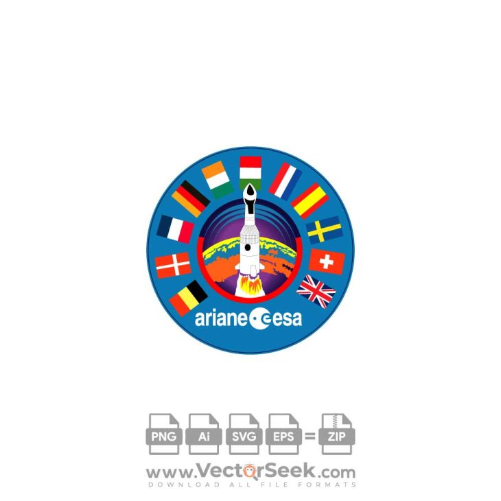 ESA Ariane program Logo Vector - (.Ai .PNG .SVG .EPS Free Download)