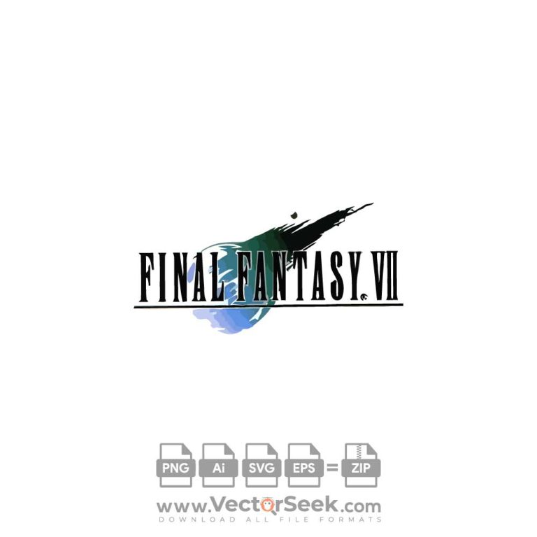 Final Fantasy 7 Logo Vector - (.Ai .PNG .SVG .EPS Free Download)