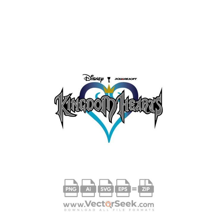 Kingdom Hearts Logo Vector - (.Ai .PNG .SVG .EPS Free Download)