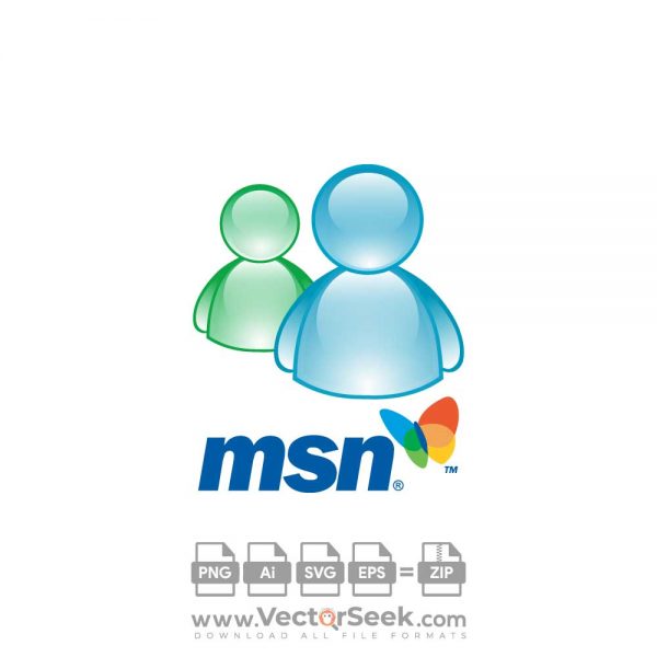 MSN Messenger Logo Vector - (.Ai .PNG .SVG .EPS Free Download)