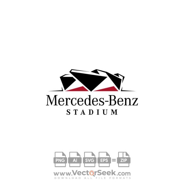 Mercedes Benz Stadium Logo Vector - (.Ai .PNG .SVG .EPS Free Download)