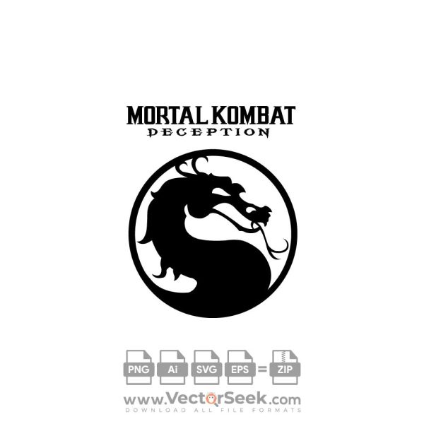 Mortal Kombat Deception Logo Vector - (.Ai .PNG .SVG .EPS Free Download)