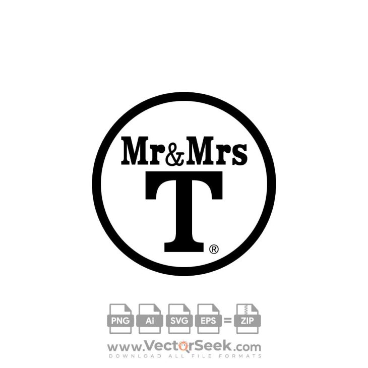 Mr & Mrs T Logo Vector - (.Ai .PNG .SVG .EPS Free Download)