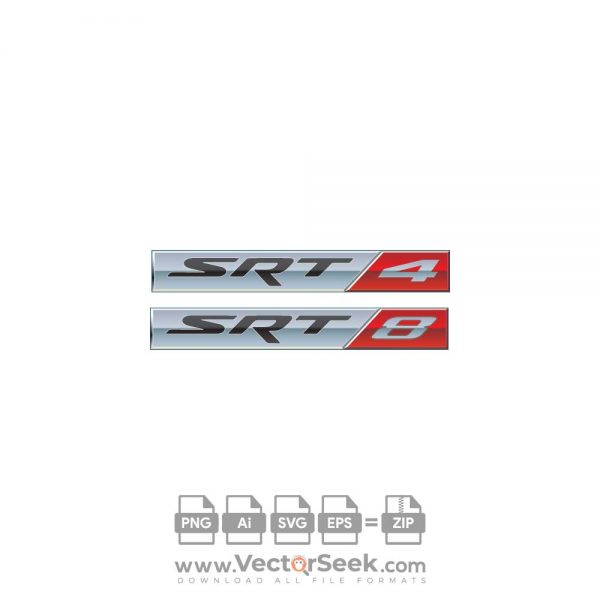 SRT4 and SRT8 Logo Vector - (.Ai .PNG .SVG .EPS Free Download)