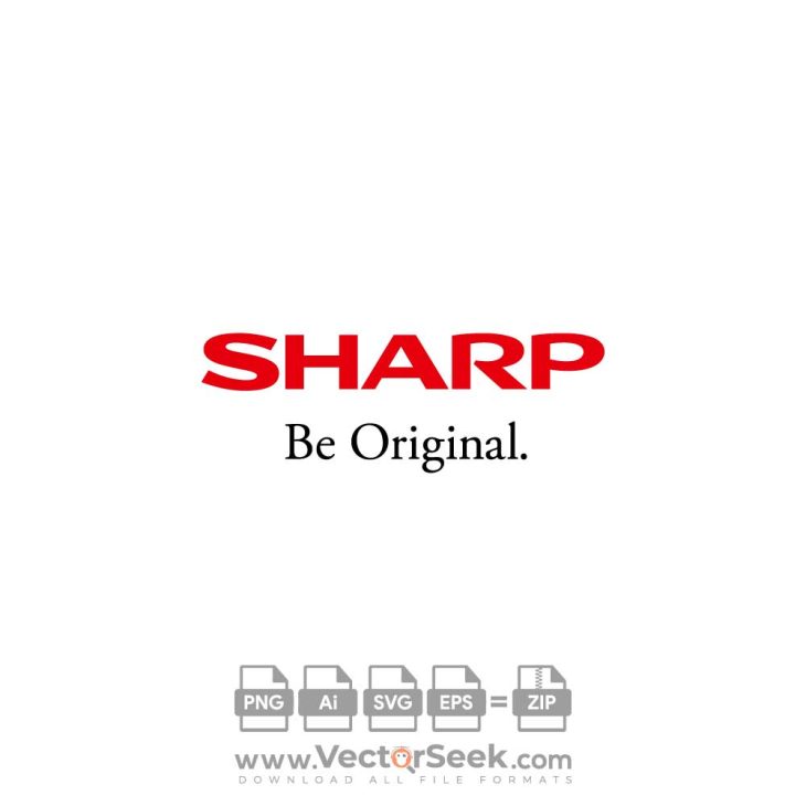 Sharp Be Original Logo Vector - (.Ai .PNG .SVG .EPS Free Download)