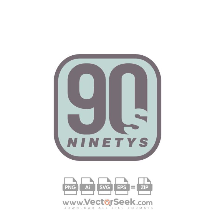 90's Logo Vector - (.Ai .PNG .SVG .EPS Free Download)