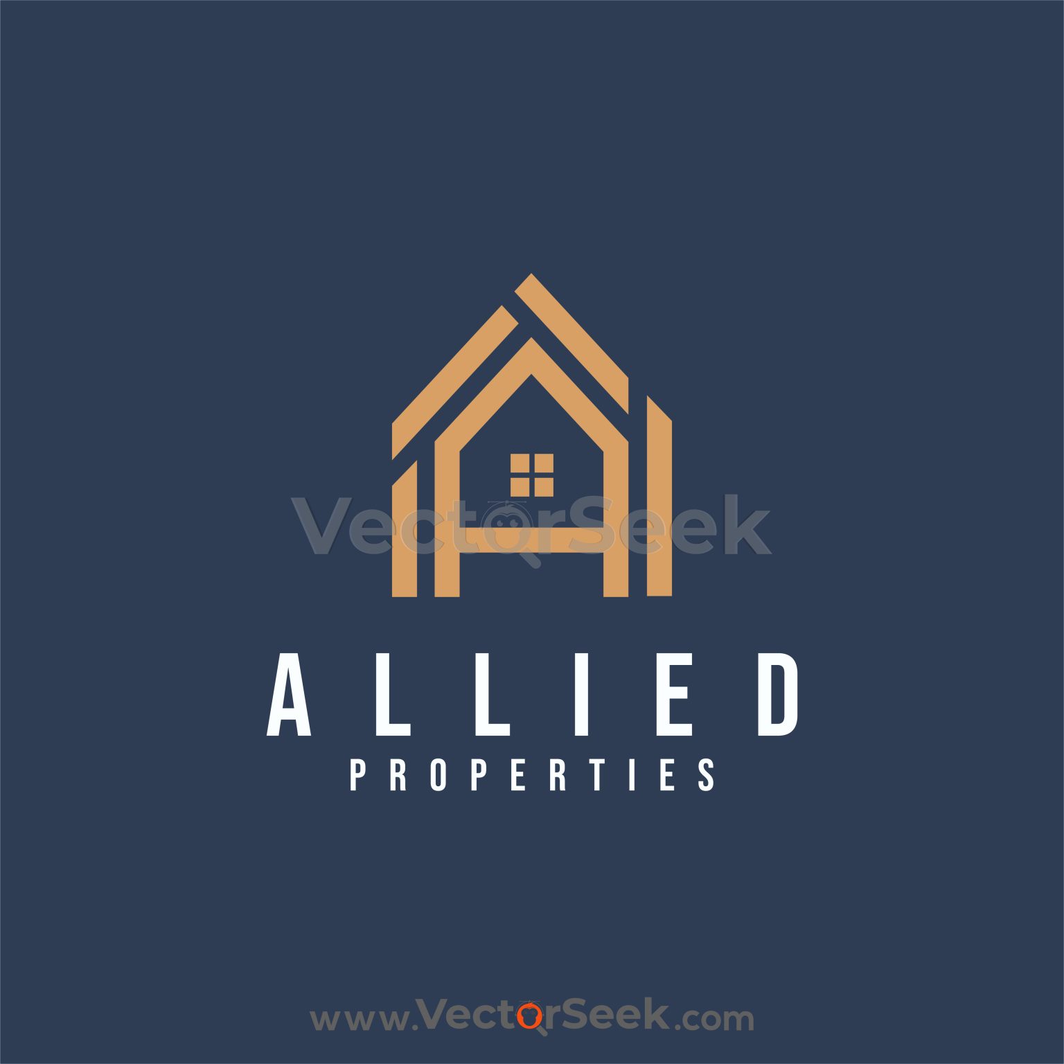 Allied Properties Logo Template - (.Ai .PNG .SVG .EPS Free Download)