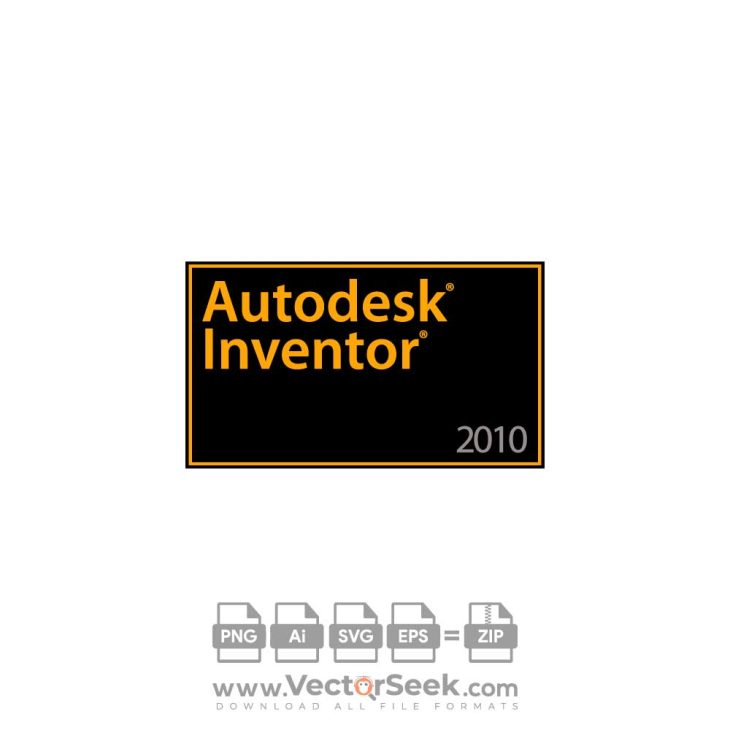Autodesk Inventor 2010 Logo Vector - (.Ai .PNG .SVG .EPS Free Download)