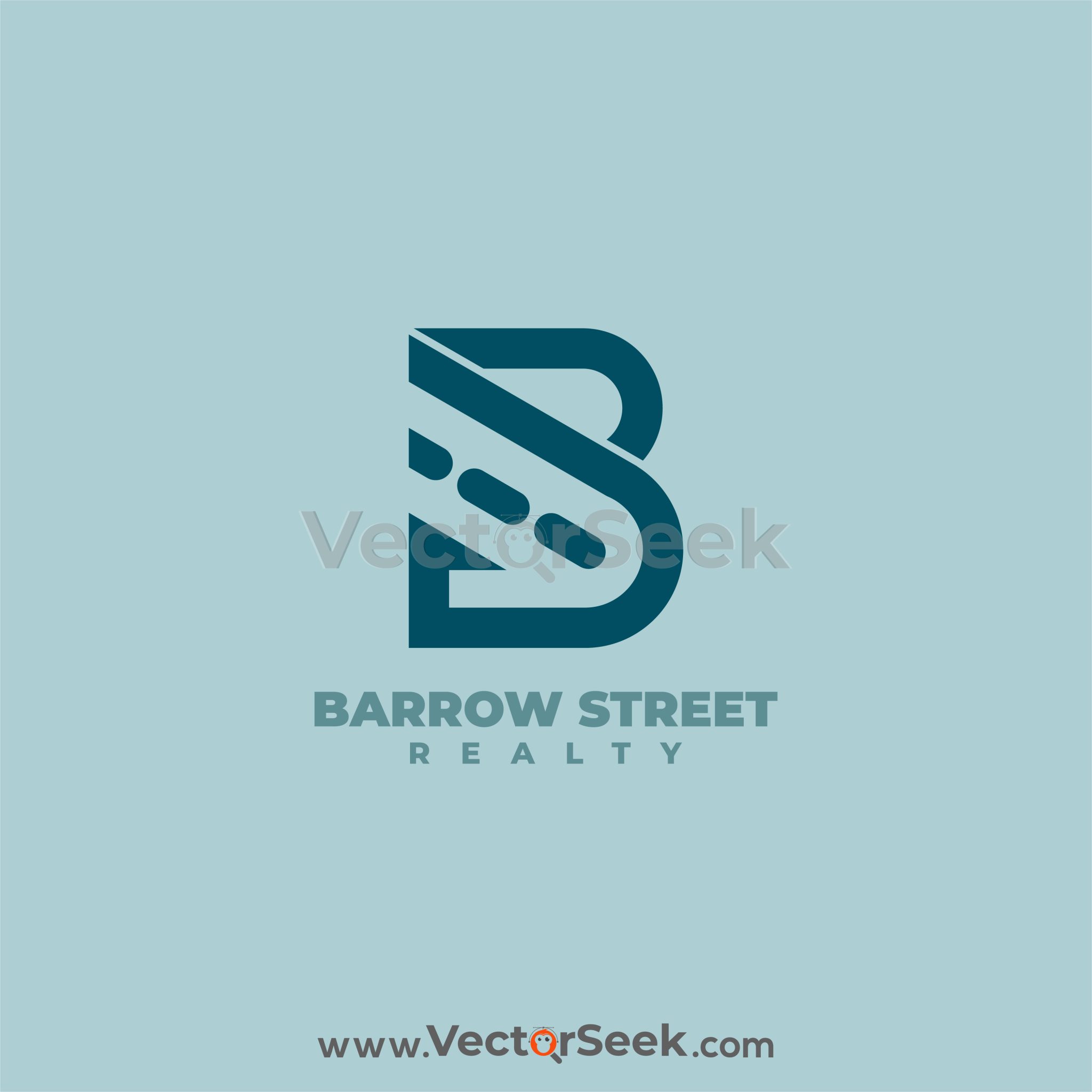 Barrow Street Realty Logo Template - (.Ai .PNG .SVG .EPS Free Download)