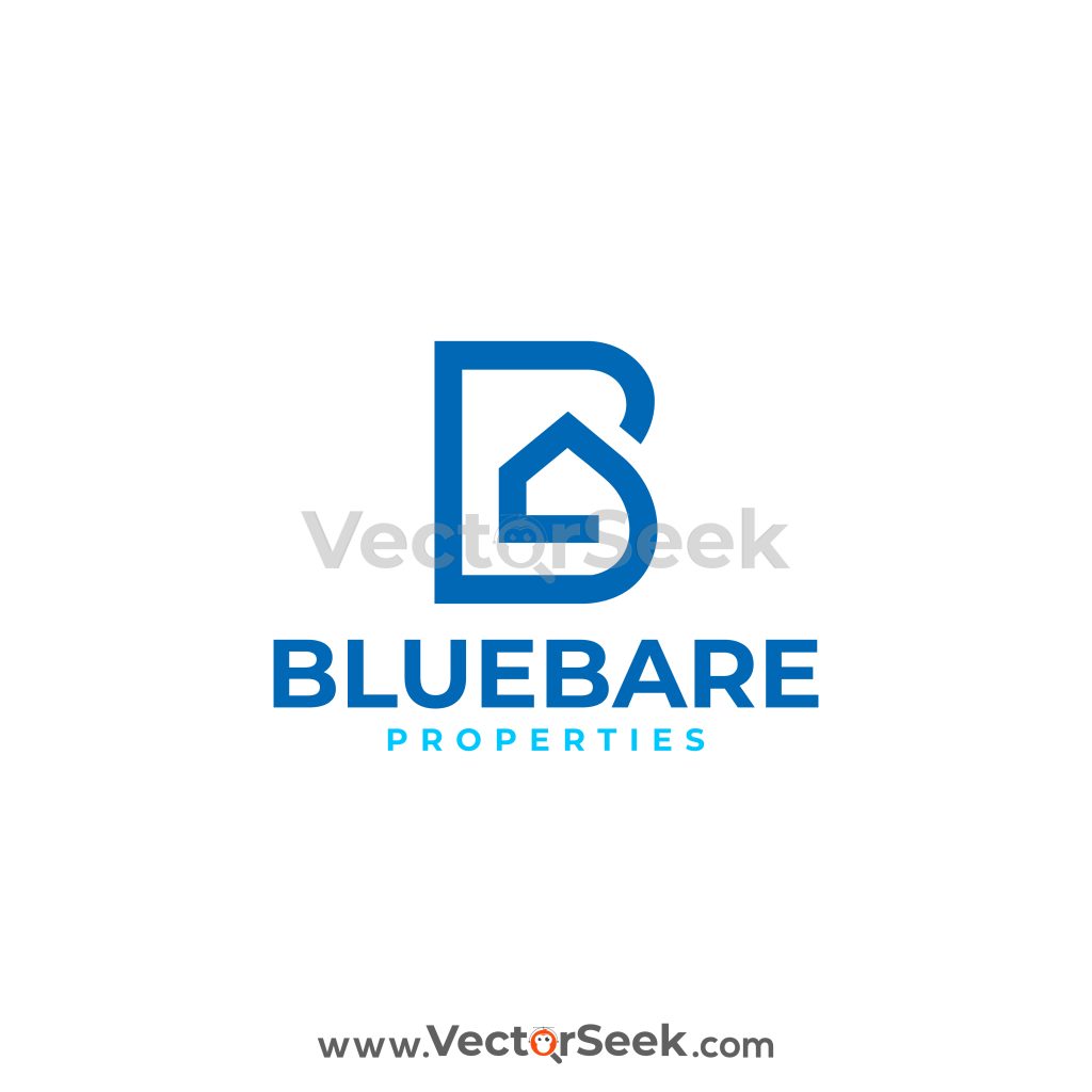 Bluebare Properties Logo Template - (.Ai .PNG .SVG .EPS Free Download)