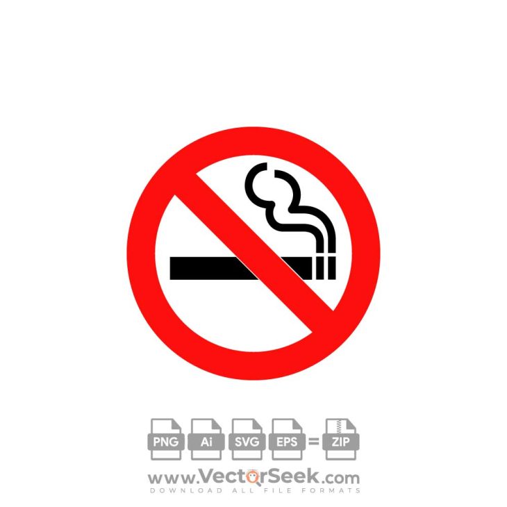 No Smoking Logo Vector - (.Ai .PNG .SVG .EPS Free Download)