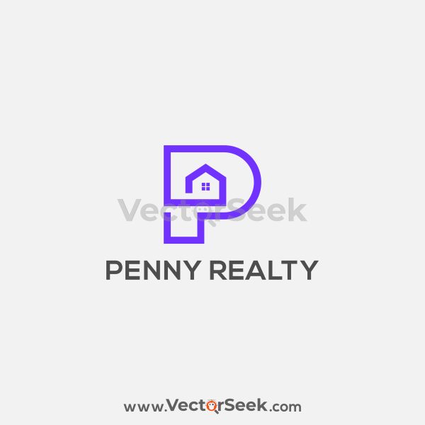 Penny Realty Logo Template - (.Ai .PNG .SVG .EPS Free Download)