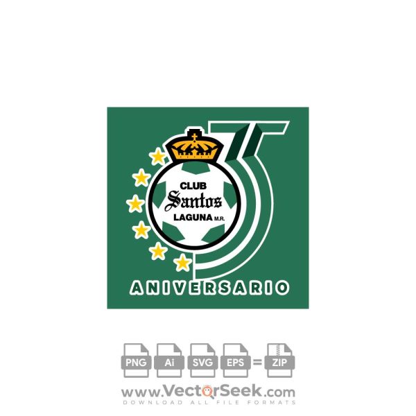 Santos Laguna 35 aniversario Logo Vector - (.Ai .PNG .SVG .EPS Free ...