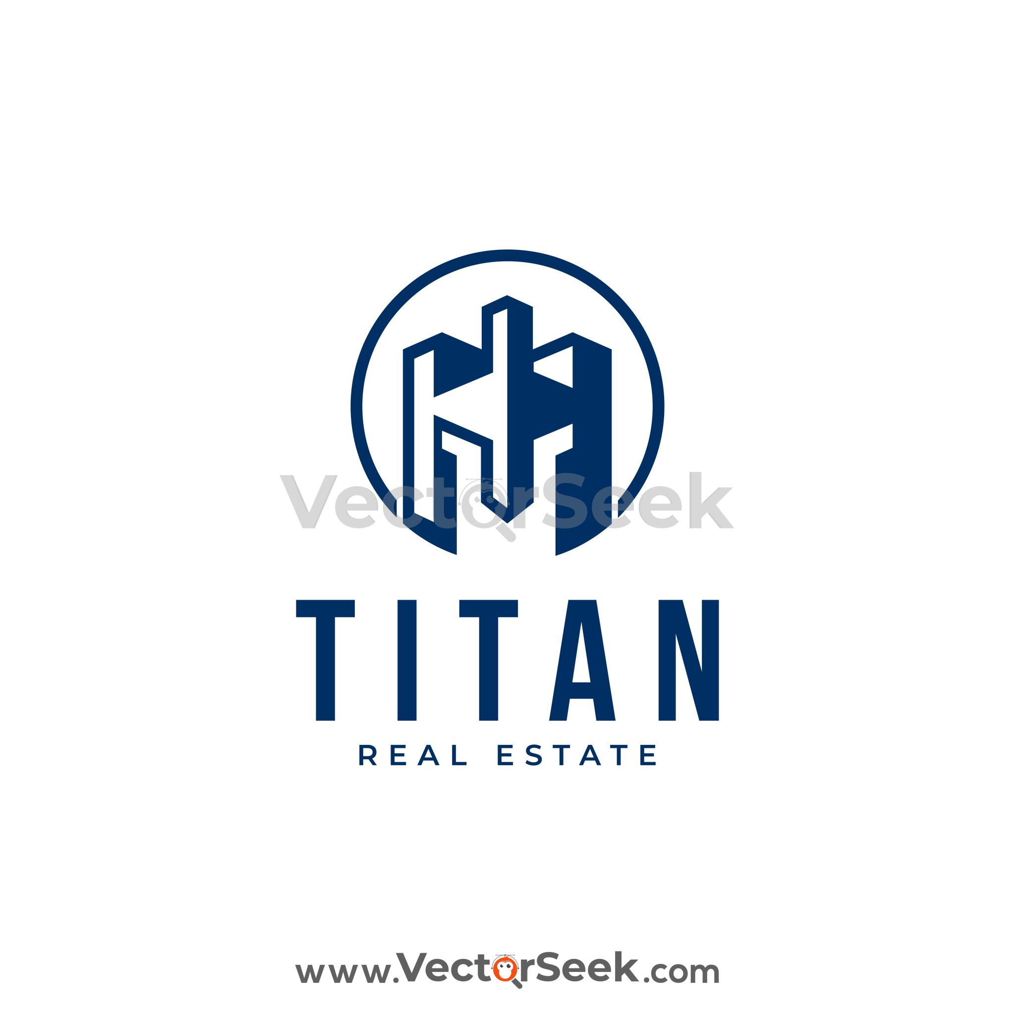 Titan Real Estate Logo Template - (.Ai .PNG .SVG .EPS Free Download)