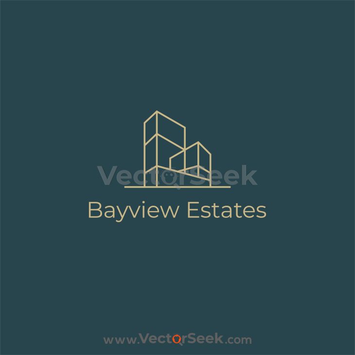 Bayview Estates Logo Template - (.Ai .PNG .SVG .EPS Free Download)