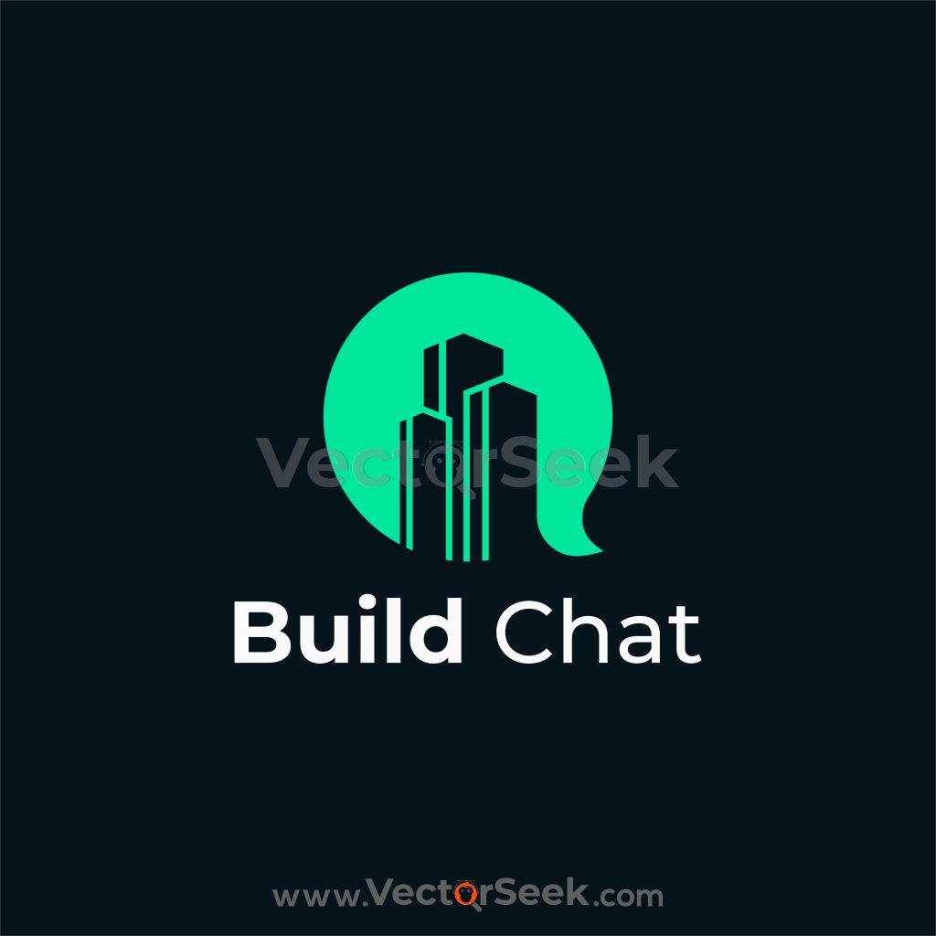 Build Chat Logo Template - (.Ai .PNG .SVG .EPS Free Download) Build Chat Logo Template - (.Ai .PNG .SVG .EPS Free Download)