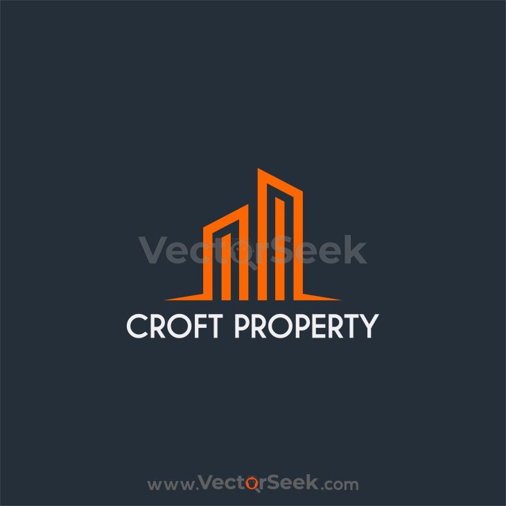 Croft Property Logo Template - (.Ai .PNG .SVG .EPS Free Download)
