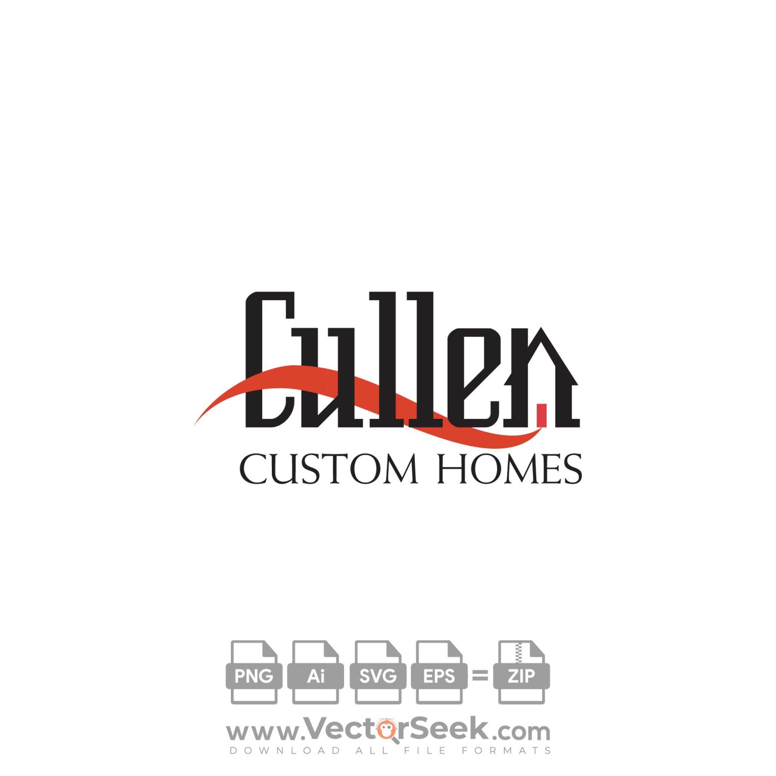 Cullen Custom Homes Logo Vector - (.Ai .PNG .SVG .EPS Free Download)