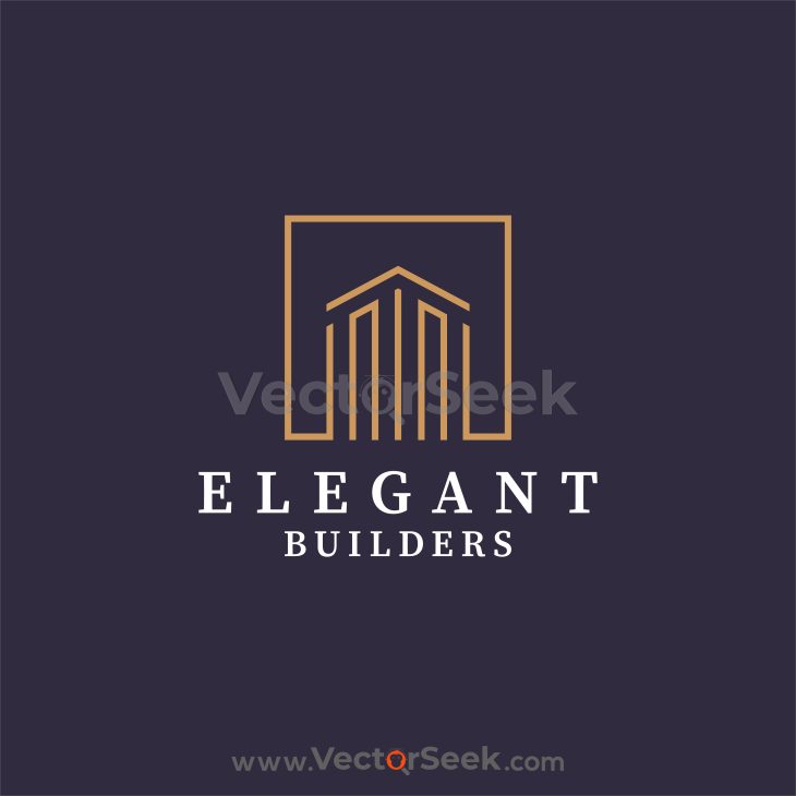 Elegant Builders Logo Template - (.Ai .PNG .SVG .EPS Free Download)