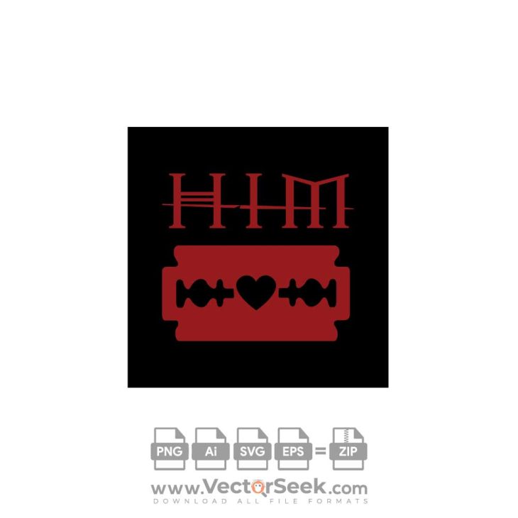 Heart Razorblade Logo Vector - (.Ai .PNG .SVG .EPS Free Download)