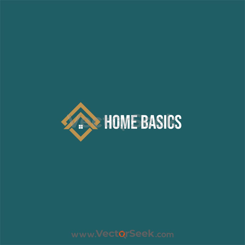 Home Basics Logo Template - (.Ai .PNG .SVG .EPS Free Download)