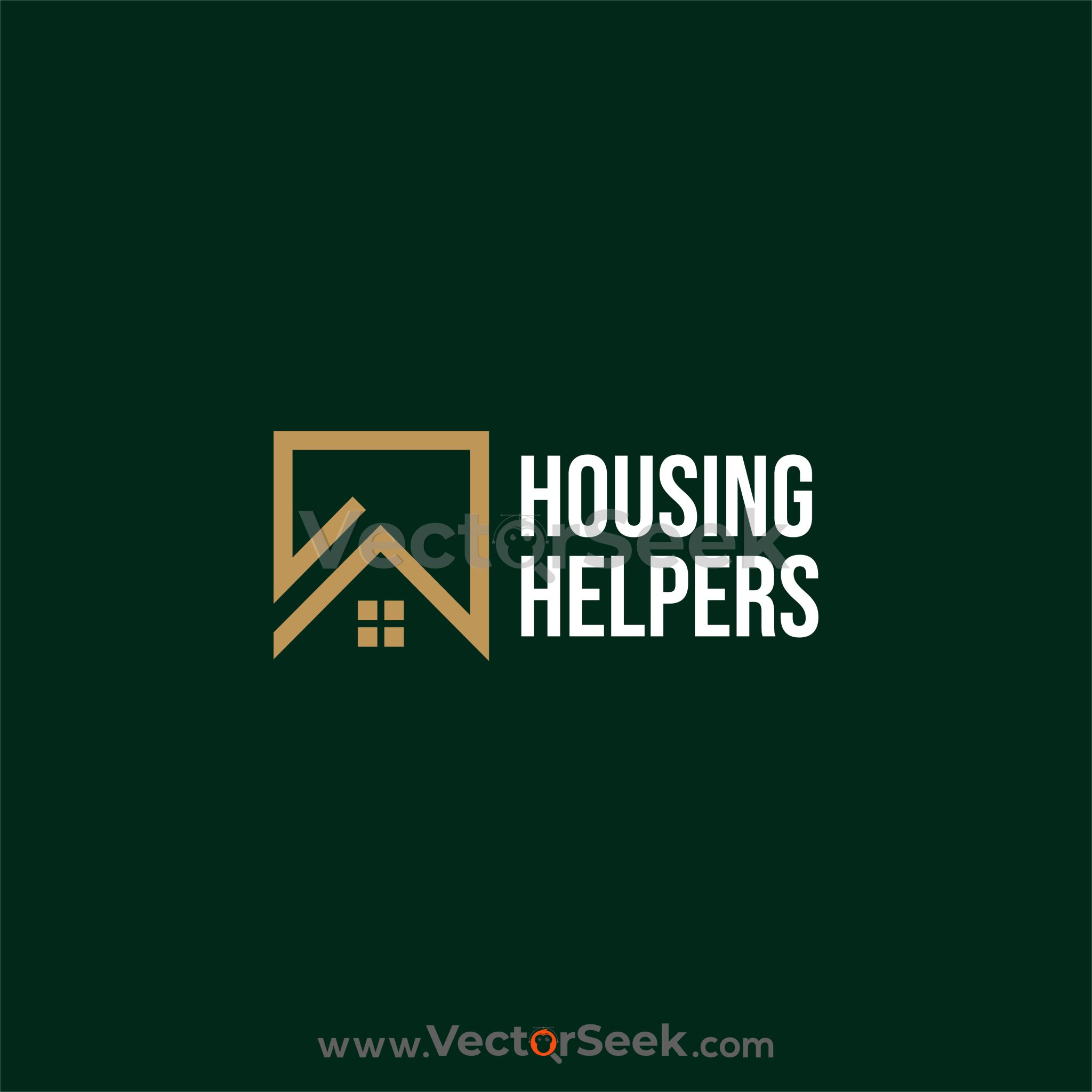 Housing Helpers Logo Template - (.Ai .PNG .SVG .EPS Free Download)