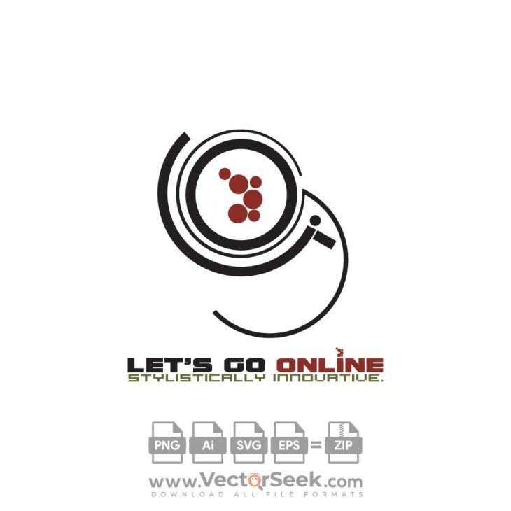 Let's Go Online Logo Vector - (.Ai .PNG .SVG .EPS Free Download)