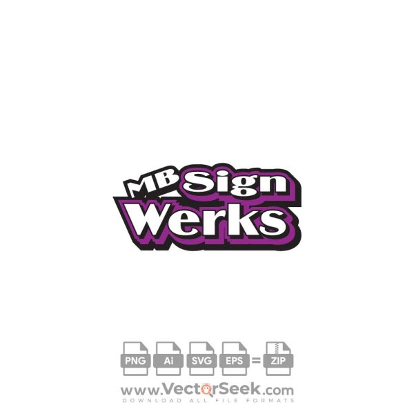 MB Signs Werks Logo Vector - (.Ai .PNG .SVG .EPS Free Download)