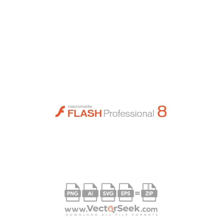 Macromedia Flash Professional 8 Logo Vector - (.Ai .PNG .SVG .EPS Free ...