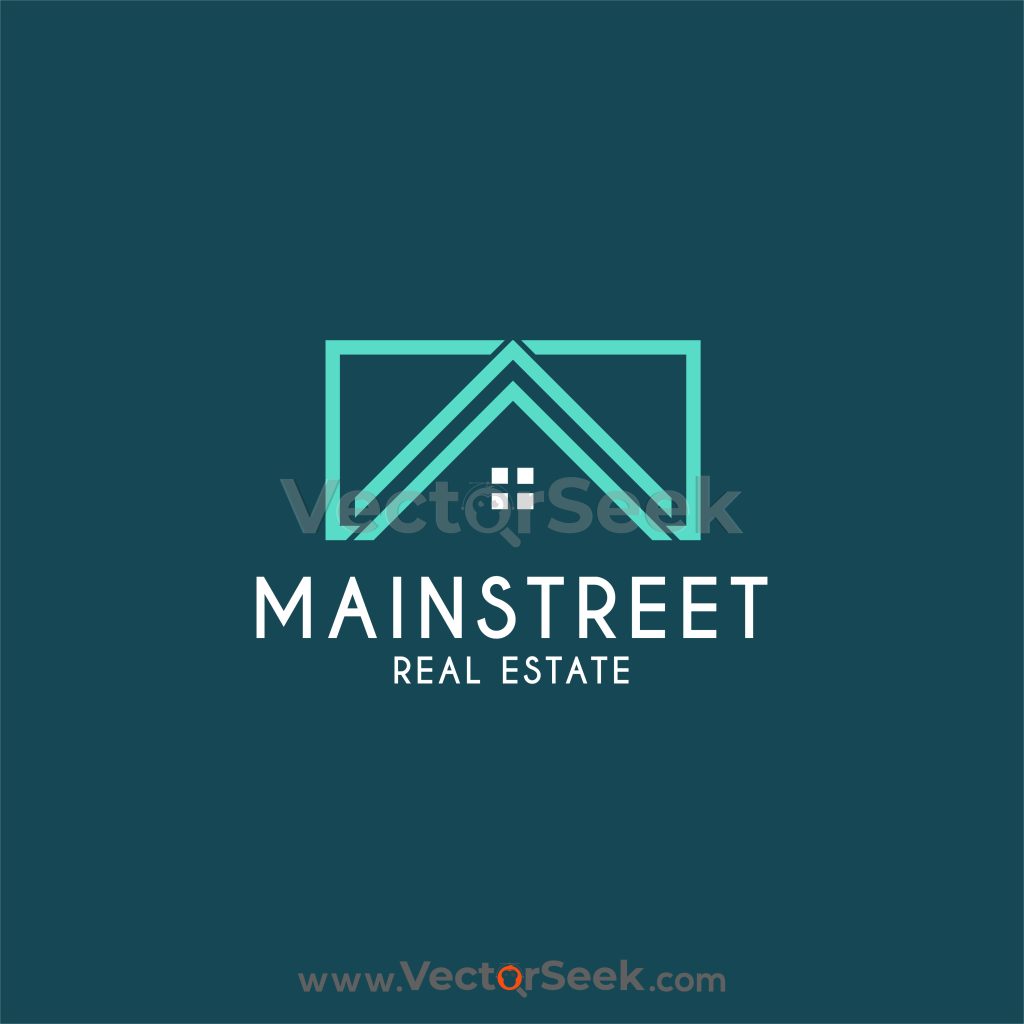 Mainstreet Real Estate Logo Template - (.Ai .PNG .SVG .EPS Free Download)