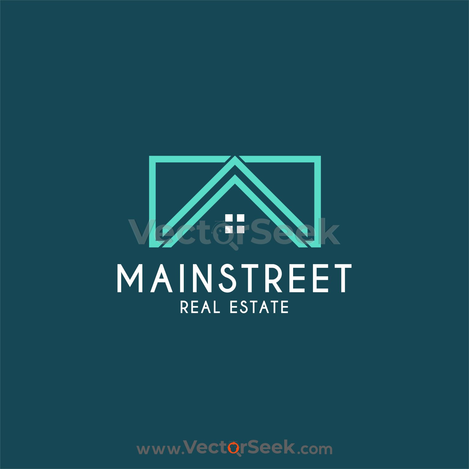 Mainstreet Real Estate Logo Template - (.Ai .PNG .SVG .EPS Free Download)
