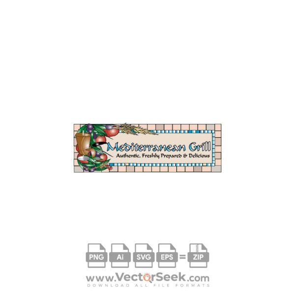 Mediterranean Grill Logo Vector - (.Ai .PNG .SVG .EPS Free Download)