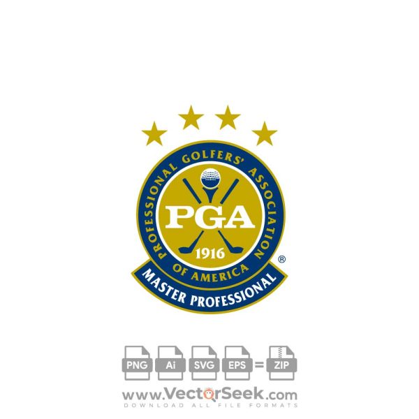 PGA Master Professional Logo Vector - (.Ai .PNG .SVG .EPS Free Download)