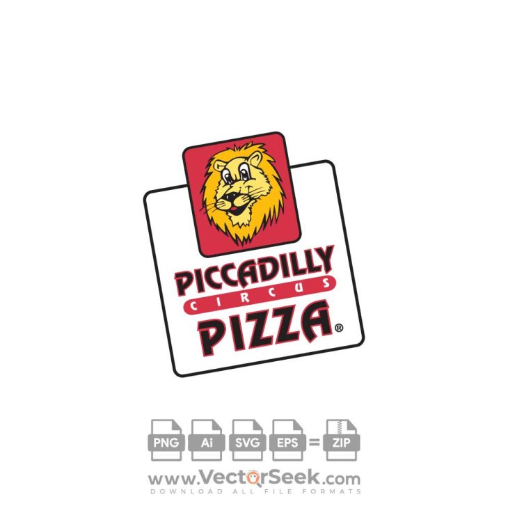 Piccadilly Circus Pizza Logo Vector - (.Ai .PNG .SVG .EPS Free Download)