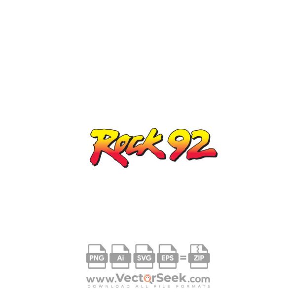 Rock 92 Logo Vector - (.Ai .PNG .SVG .EPS Free Download)