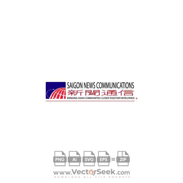 Saigon News Communication Logo Vector - (.Ai .PNG .SVG .EPS Free Download)
