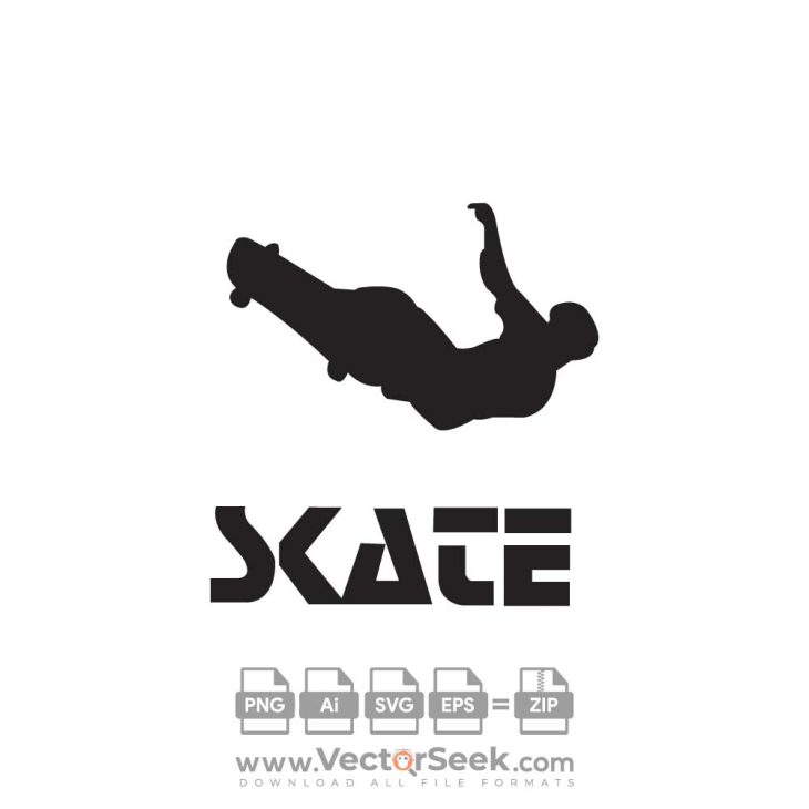 Skate Logo Vector - (.Ai .PNG .SVG .EPS Free Download)