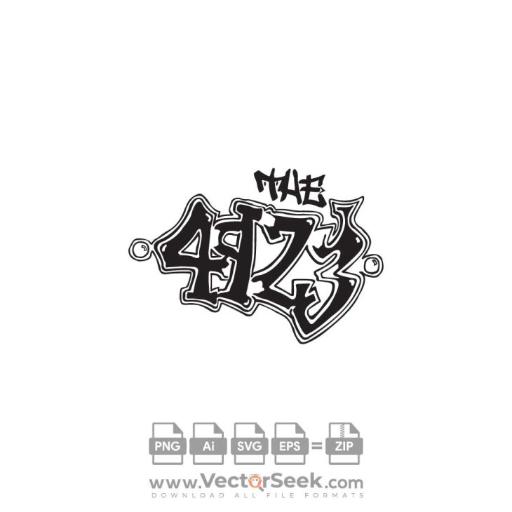 The 4923 graffiti Logo Vector - (.Ai .PNG .SVG .EPS Free Download)