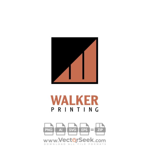 Walker Printing Logo Vector - (.Ai .PNG .SVG .EPS Free Download)
