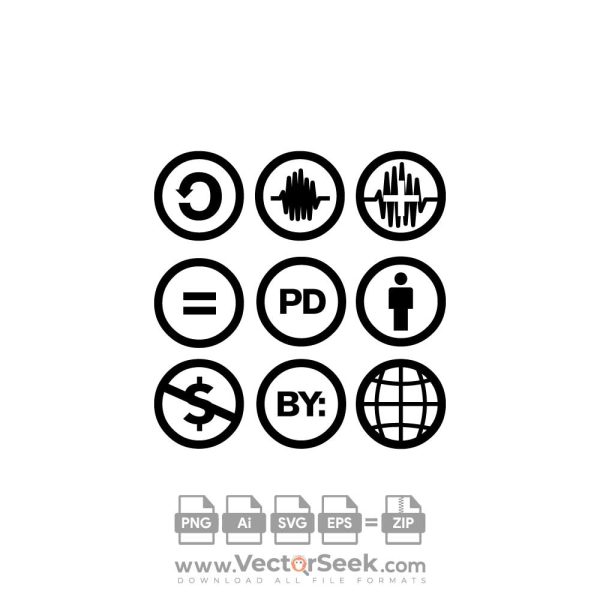 Creative Commons License Logo Vector - (.Ai .PNG .SVG .EPS Free Download)