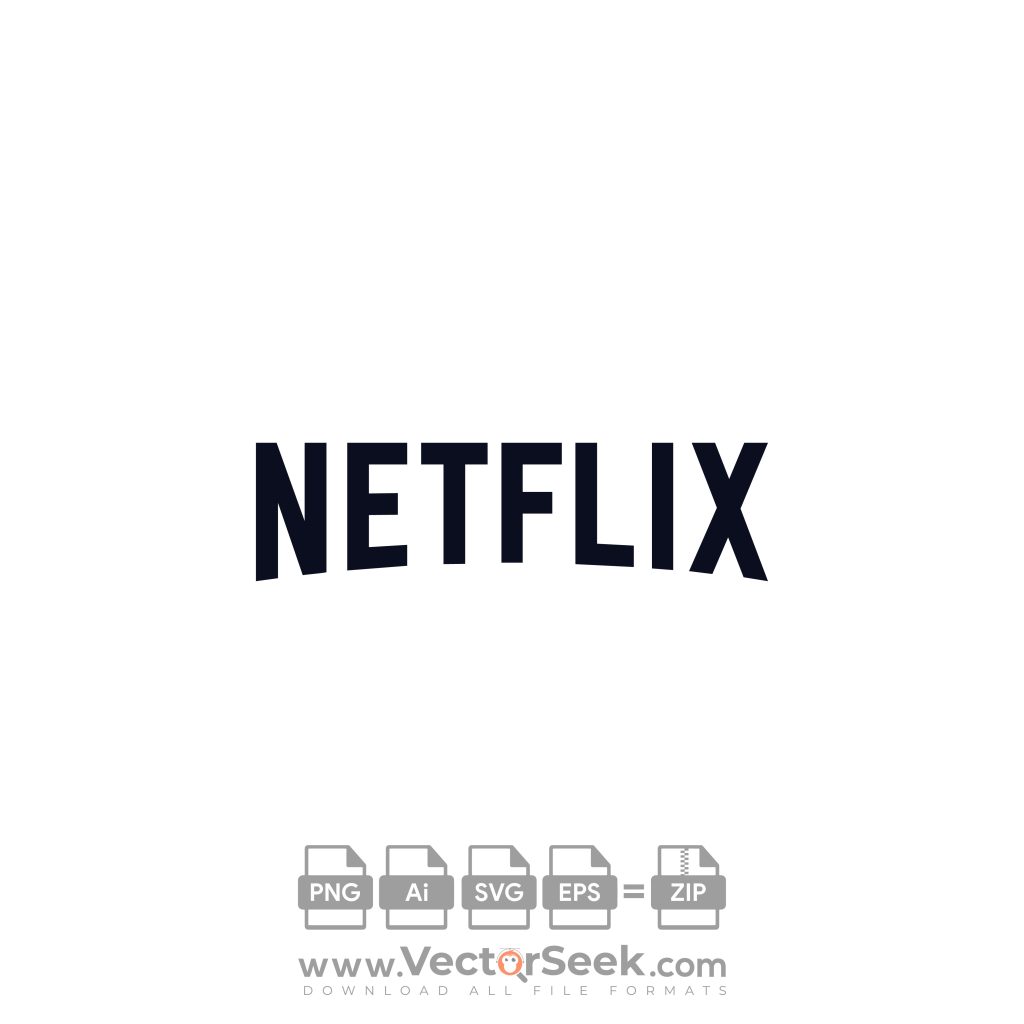 Netflix Black Text Logo Vector - (.Ai .PNG .SVG .EPS Free Download)