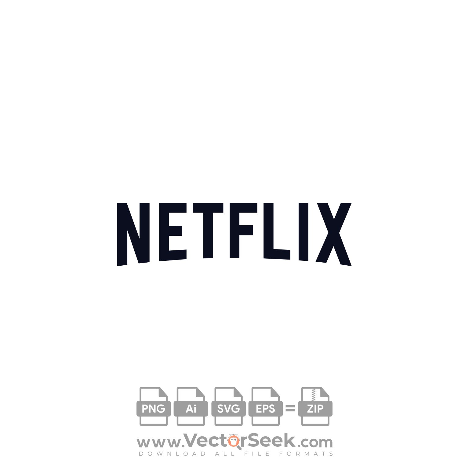 Netflix Black Text Logo Vector - (.Ai .PNG .SVG .EPS Free Download)