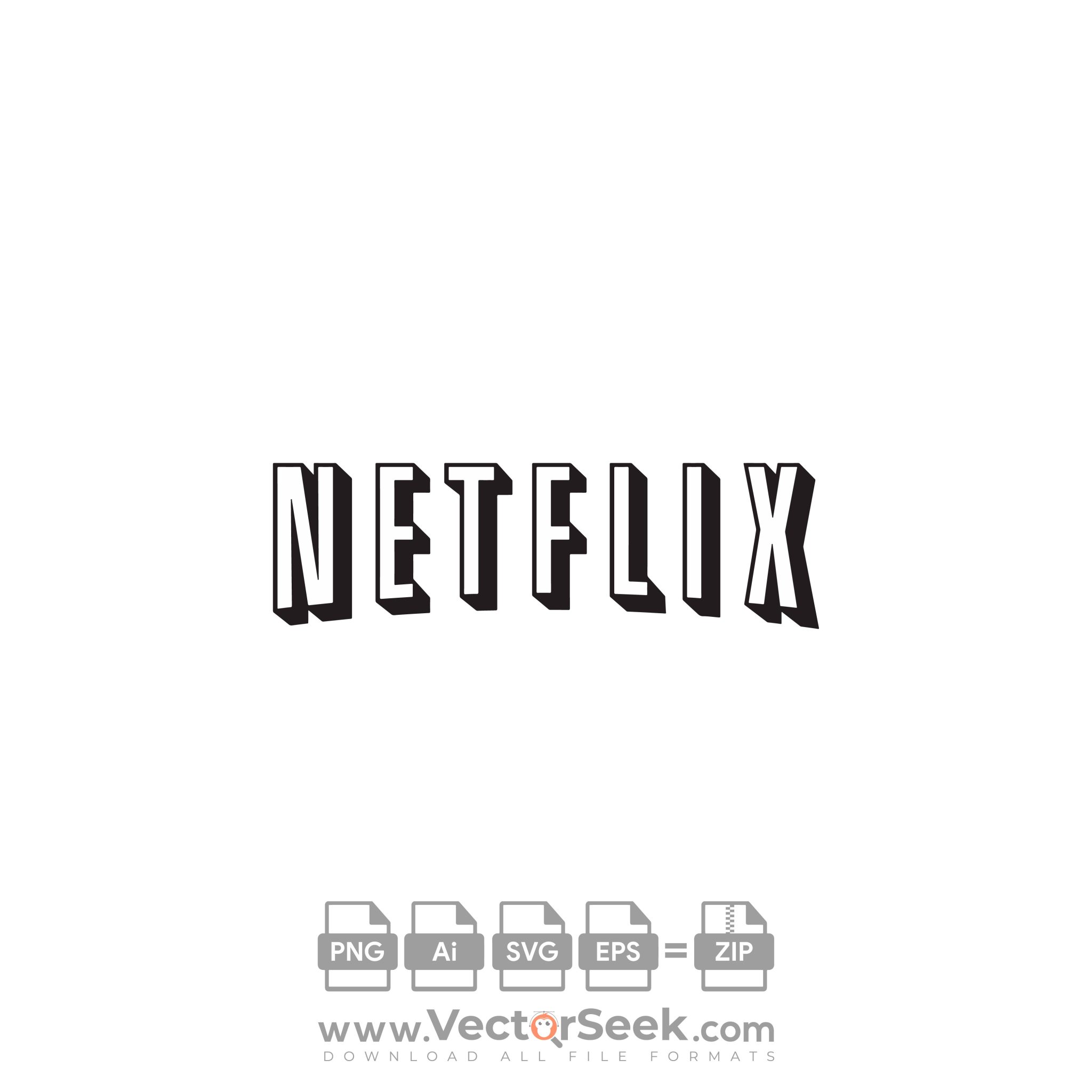 Netflix Transparent Logo Vector - (.Ai .PNG .SVG .EPS Free Download)
