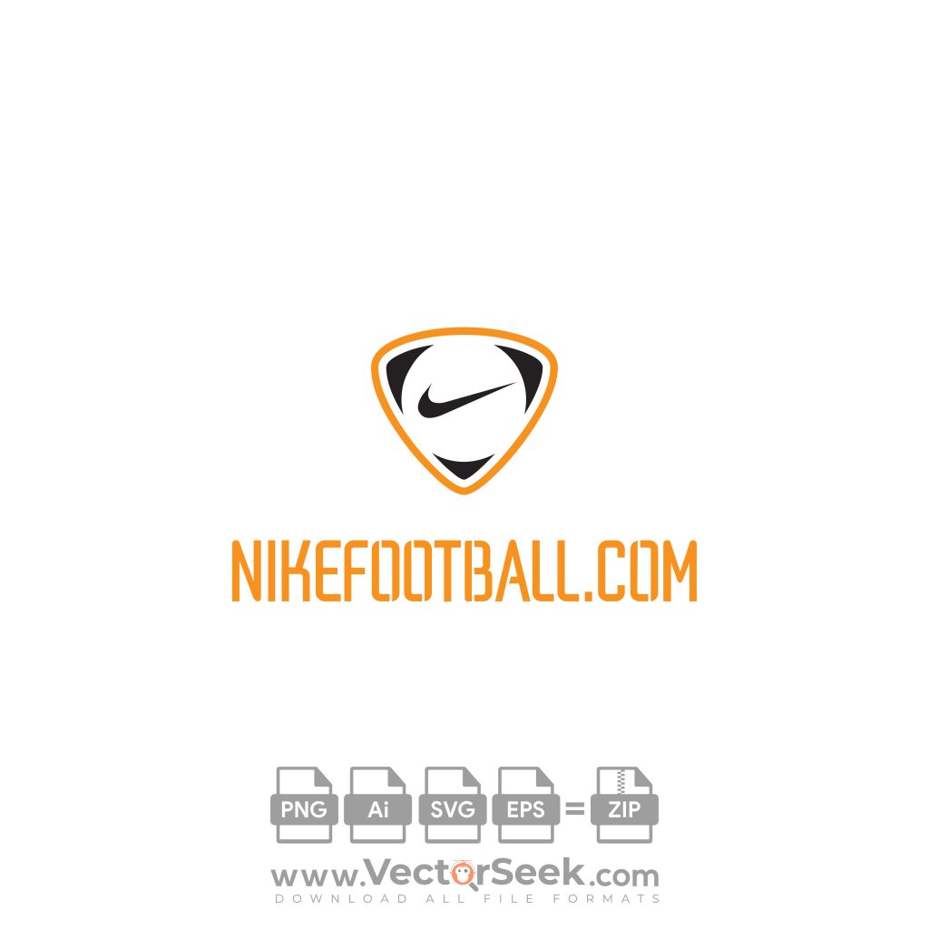 Nike Football Orange Logo Vector - (.Ai .PNG .SVG .EPS Free Download)