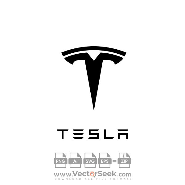 Tesla Black Logo Vector - (.Ai .PNG .SVG .EPS Free Download)