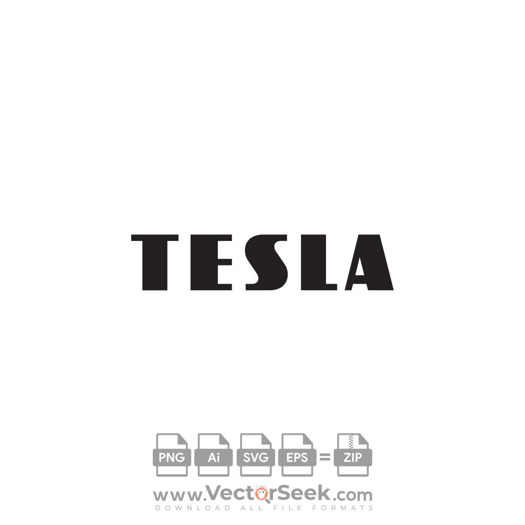 Tesla Bold Logo Vector - (.Ai .PNG .SVG .EPS Free Download)